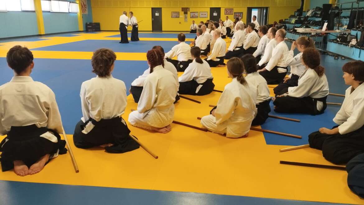 Aikido Praha Vinohrady : Two weeks of training under the French sun